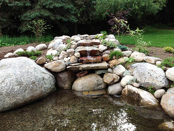 Rock Walls & Water Features - West Kootenay Septic Solutions Inc.